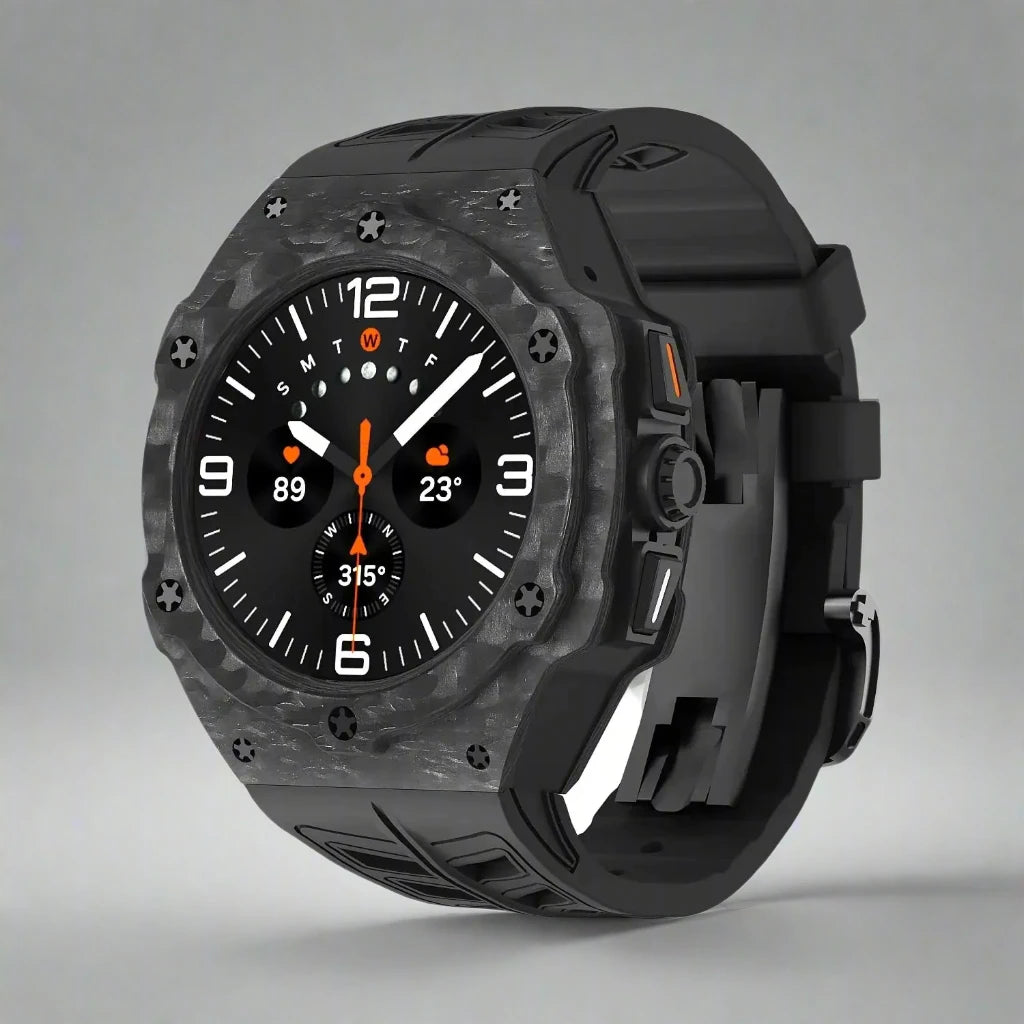 Galaxy Ultra Carbon Fiber Band & Case Combo - Premium Protection for