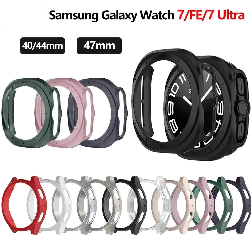 TitanShield Matte Bumper Guard for Samsung Galaxy Watch 7 and 7 Ultra