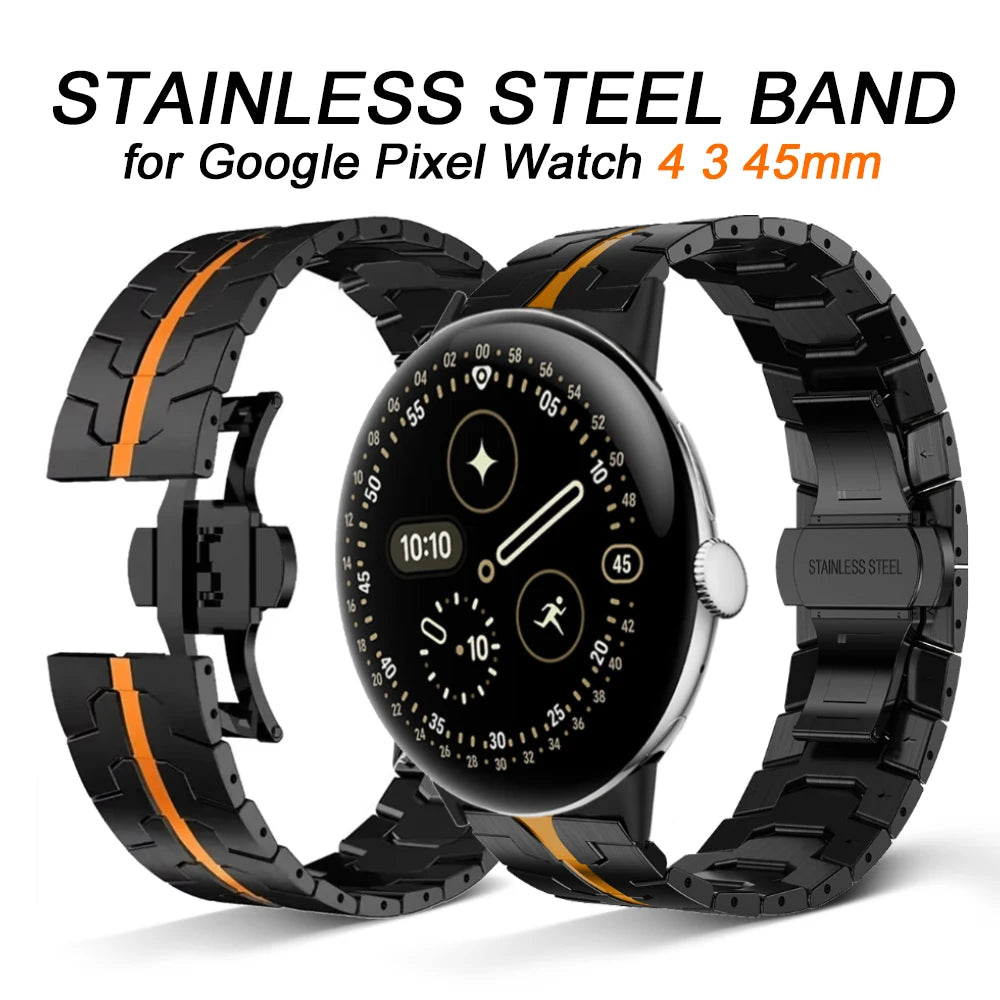 SteelGuard Elite 316L Stainless Steel Band for Google Pixel Watch 4 ...